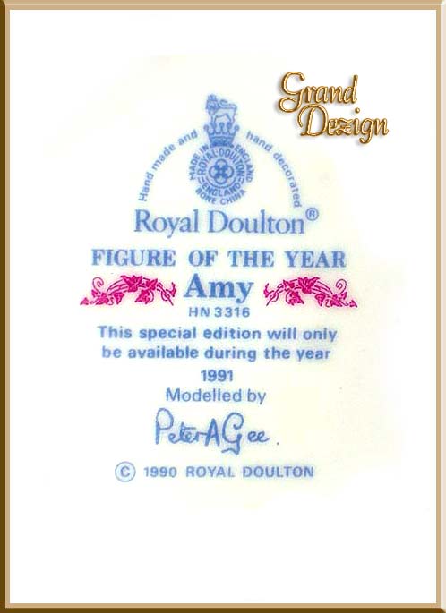 Amy (FOY 1991) HN3316 Royal Doulton Figurine, Lowest Prices Royal ...